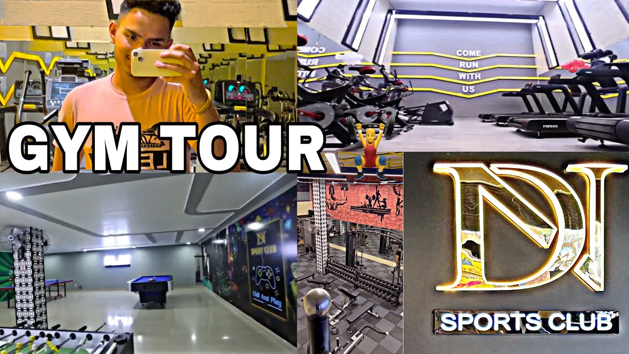 GYM TOUR 🏋️‍♂️ ( DN Sports Club ) - YouTube