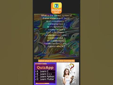 Swift What is the correct syntax of if else statement in Swift - YouTube