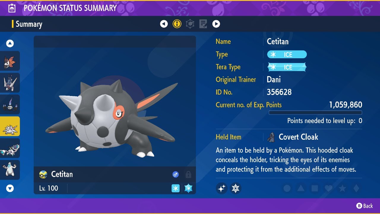 Cetitan (Attacker) - 7 Star Sceptile Raid - 2-4 Player - Pokemon ...