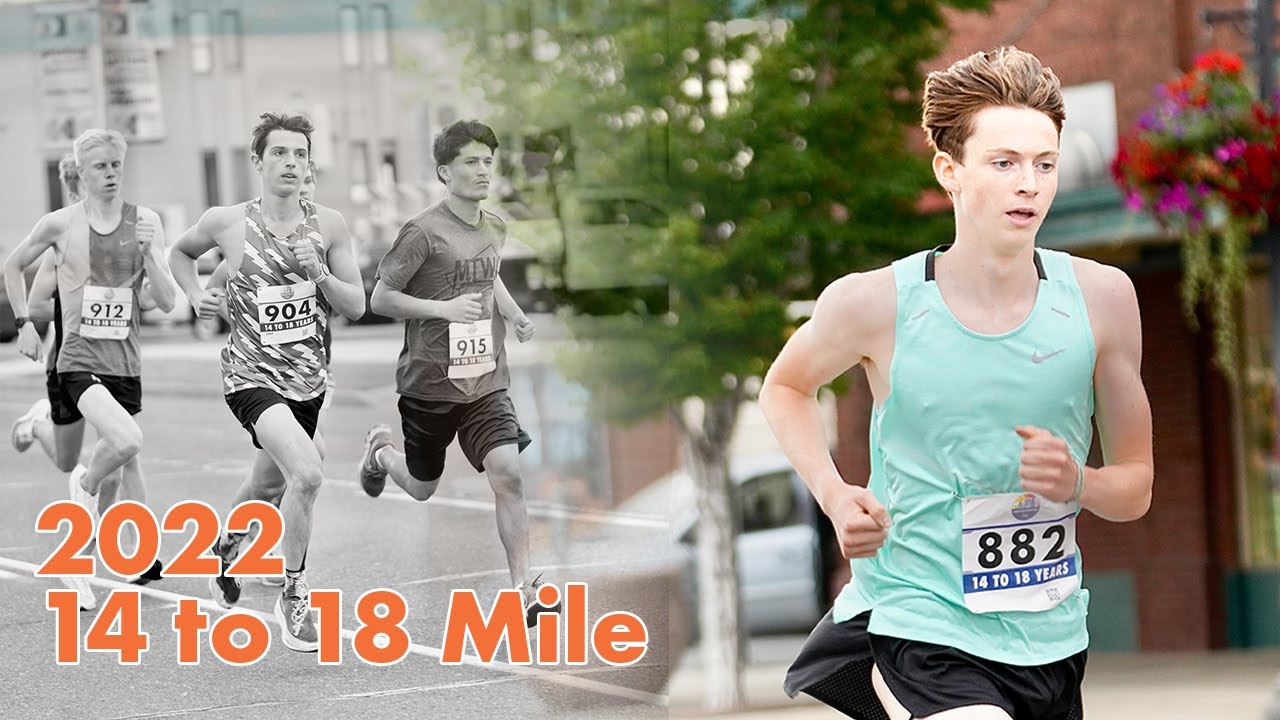 Eric Swedin Wins the High School Mile in 4:28 - Downtown Yakima Mile ...