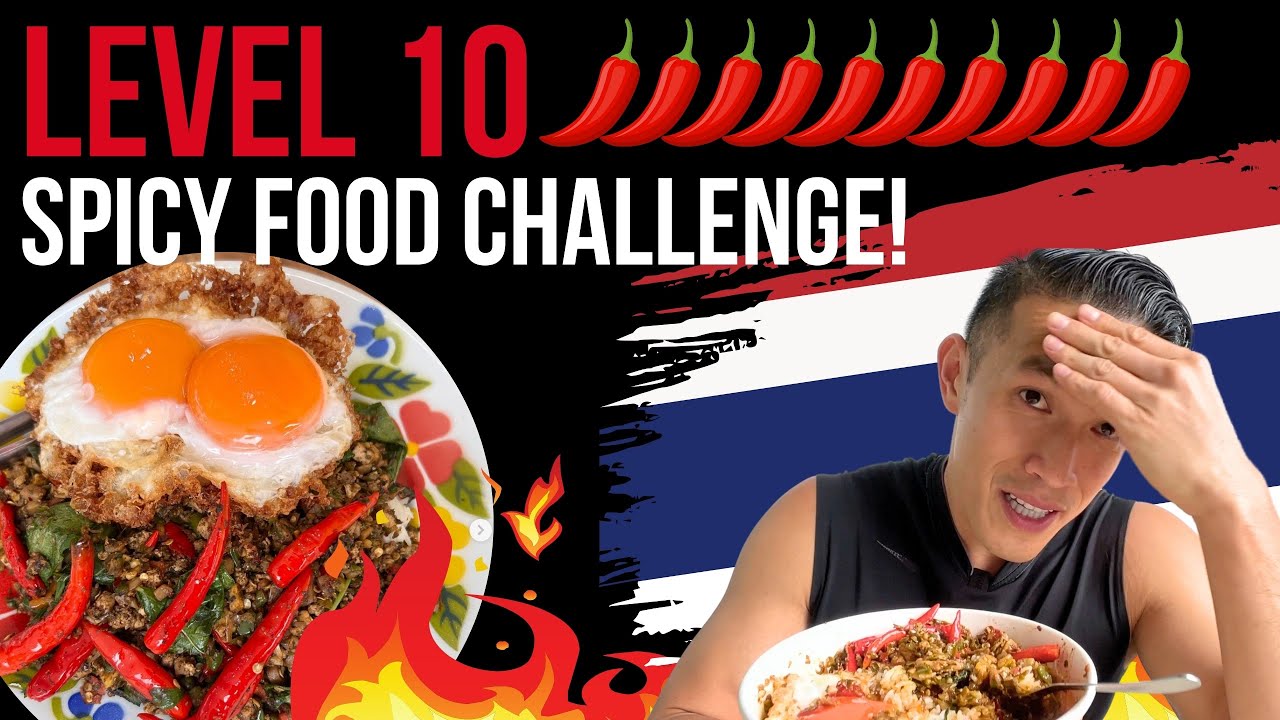 SPICIEST Pad Kra Pao In Bangkok! LEVEL 10 Spicy At Mark Wiens ...
