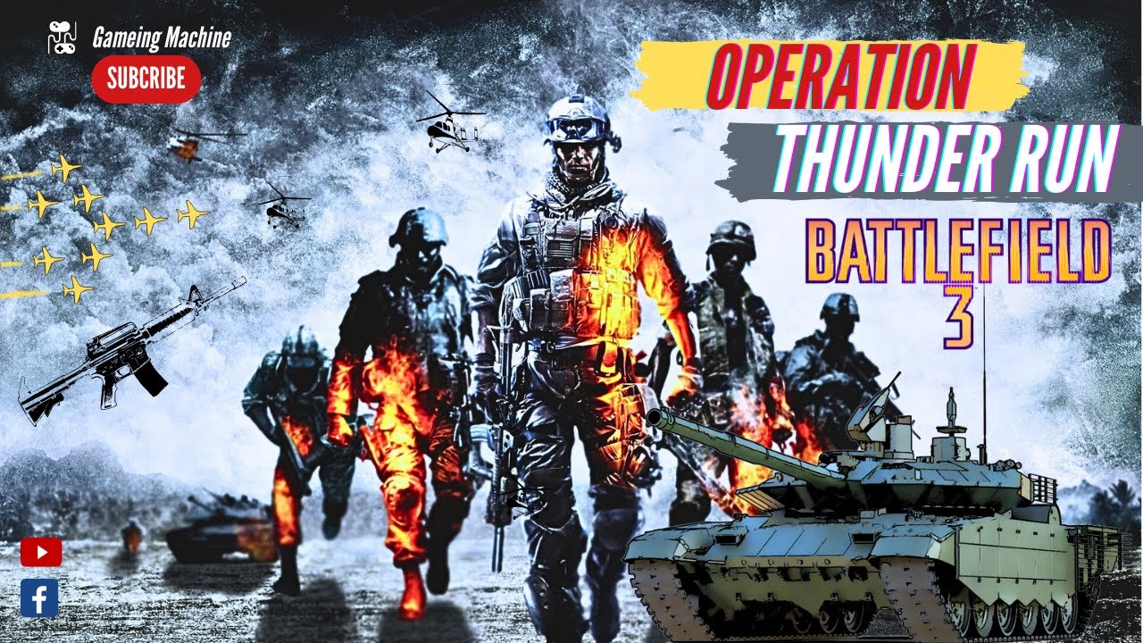 Thunder Run Mission🎮Battlefield 3 🎮 3200g With Vega 8 Graphics 8GB RAM ...