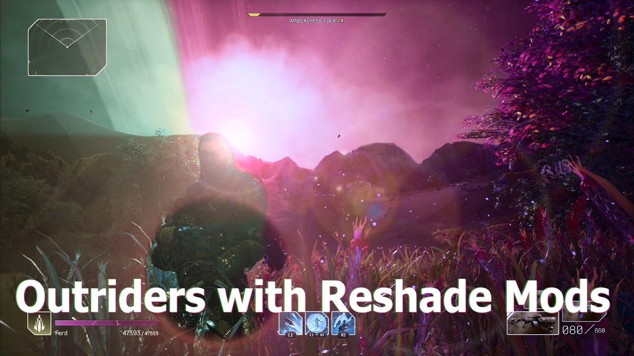 Outriders Reshade Modded the beautiful Pink Sun Desert with Stargrave ...