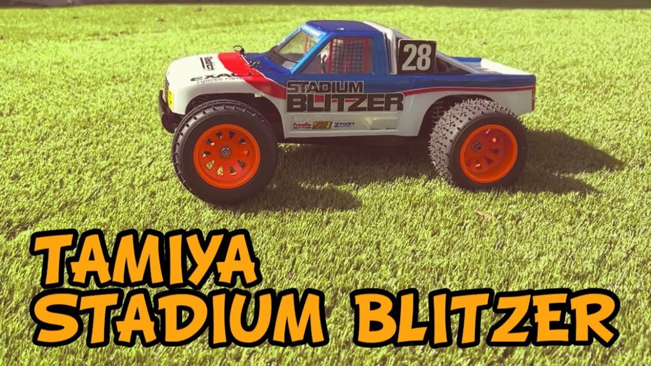 TAMIYA STADIUM BLITZER 走行動画 - YouTube