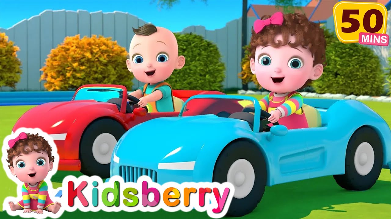 Little Red Cars + More Kidsberry Nursery Rhymes & Baby Songs - YouTube