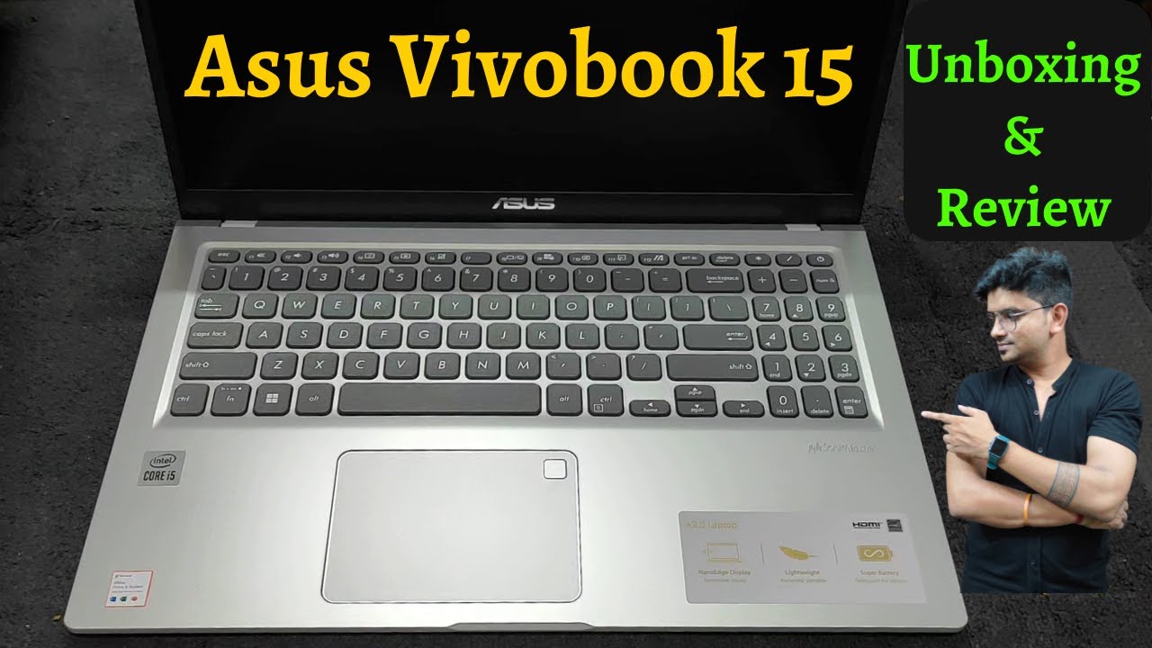 ASUS VivoBook 15 X515JA Unboxing & Review | Asus Vivobook 15 - YouTube