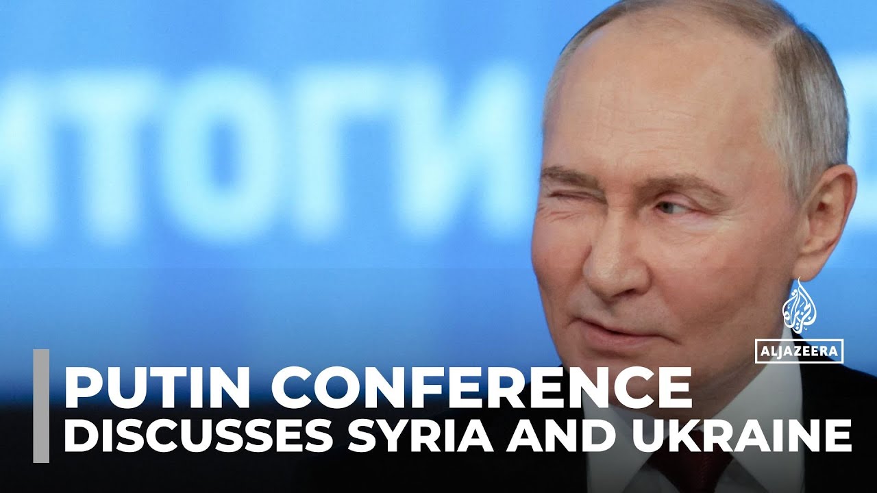 Putin's year-end press conference: The Russian president discusses ...