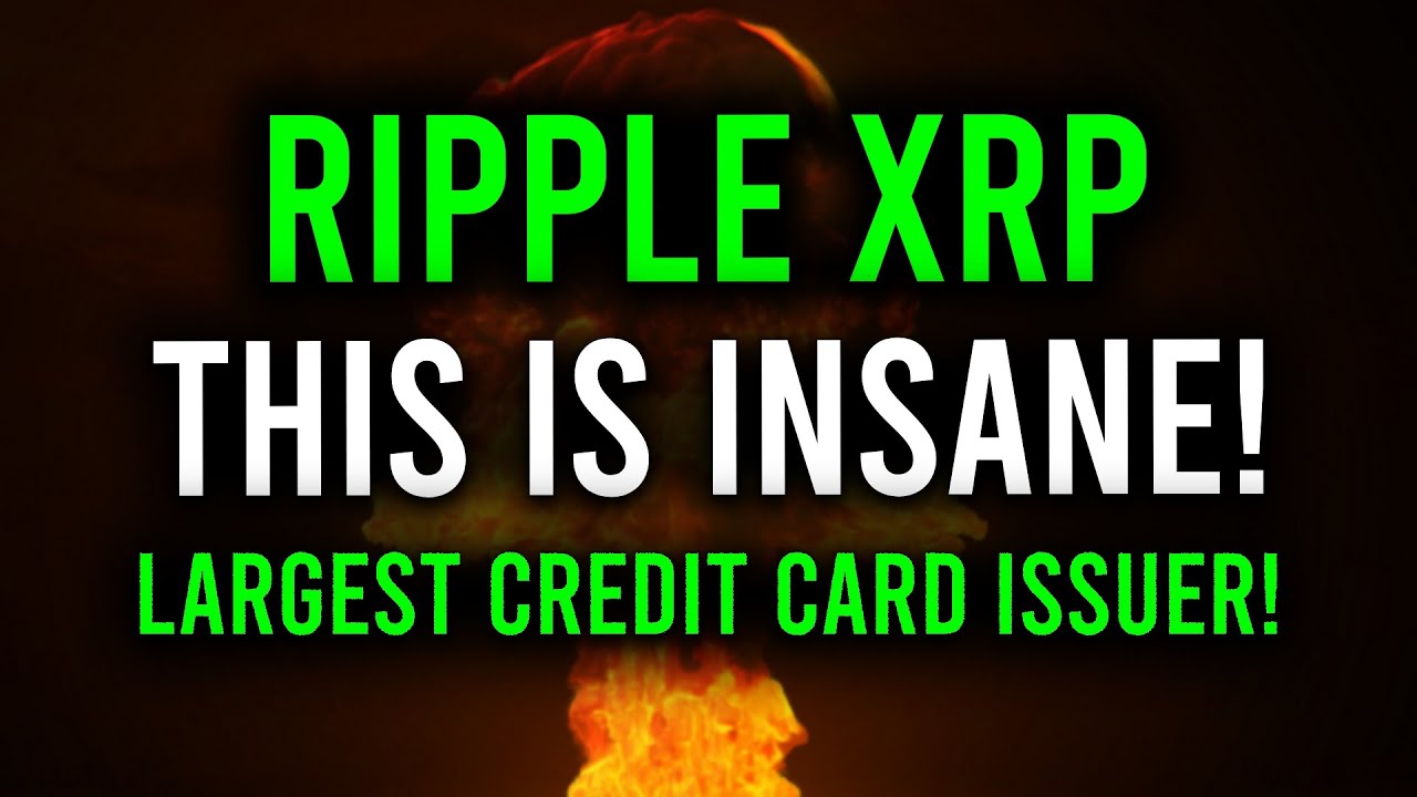 RIPPLE XRP: LARGEST CREDIT CARD ISSUER TO USE XRP! SEC HIDDEN MOTIVES ...