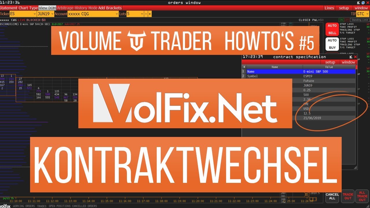 VolFix - KONTRAKTWECHSEL - Volume-Trader HowTo #5 - YouTube