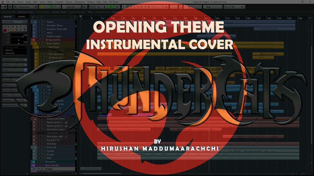 Thundercats Opening Theme Instrumental Cover Youtube
