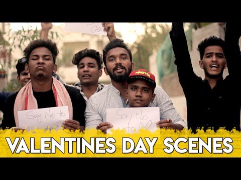 Valentines Day Scenes | Hyderabadi Comedy | Warangal Diaries