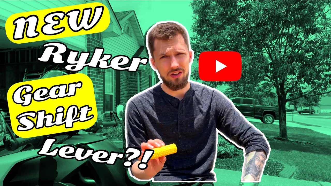 NEW Can-Am Ryker Gear Shift Lever//Cover?! (Install and Thoughts) - YouTube