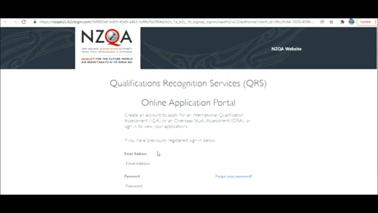 How To Apply IQA (International Qualification Assessment) For New Zealand Visa Step By Step QRS ...