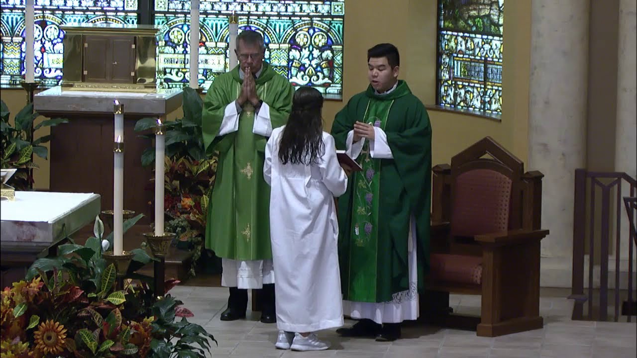 10-27-19 5pm Sunday Evening Mass - YouTube