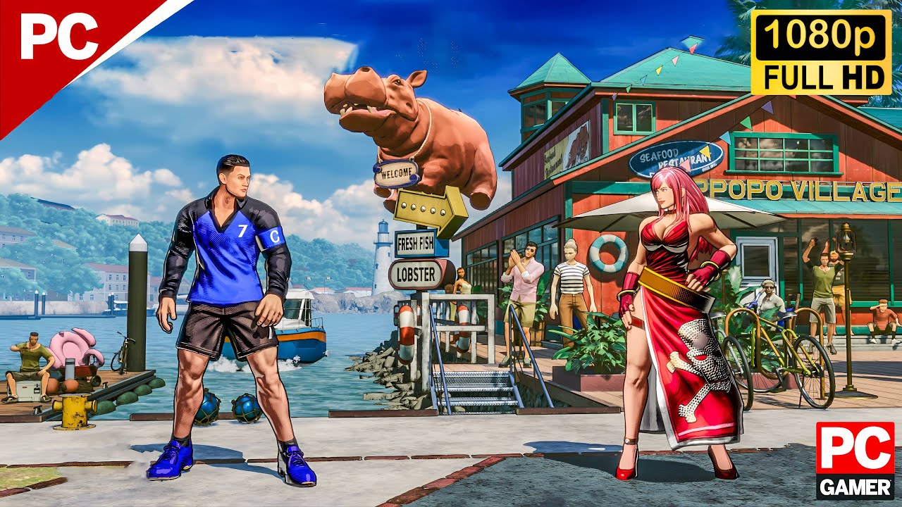 Fatal Fury: CotW | Cristiano Ronaldo vs B. Jenet & Dong Hwan & Preecha | PC Gameplay - YouTube