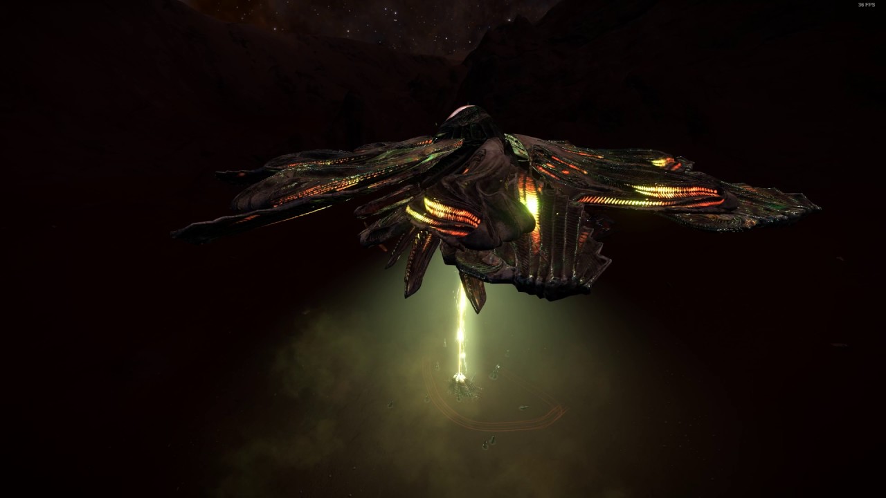 Interaction Thargoid avec les Barnacles - YouTube
