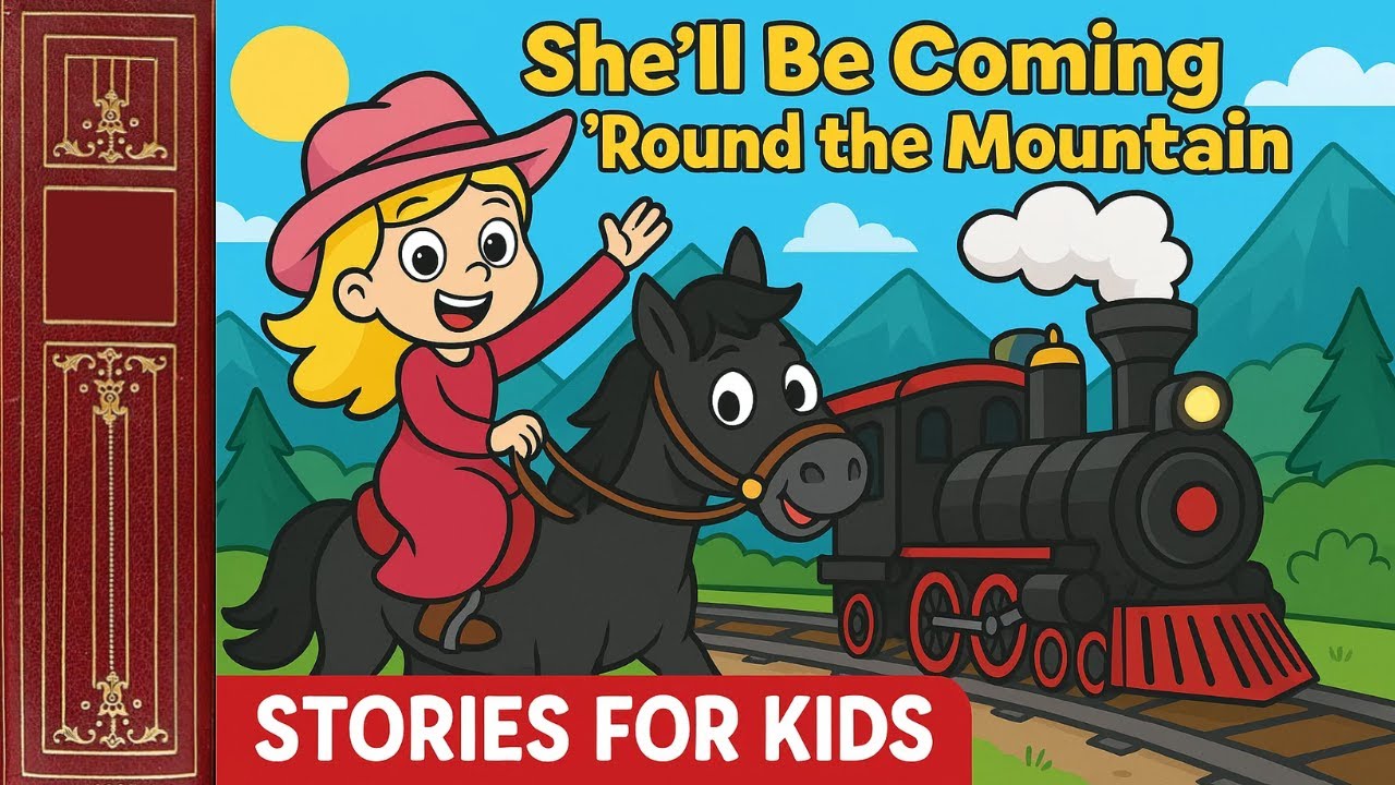 She'll Be Coming 'Round the Mountain 🚂🎶 | Fun Folk Song for Kids ...