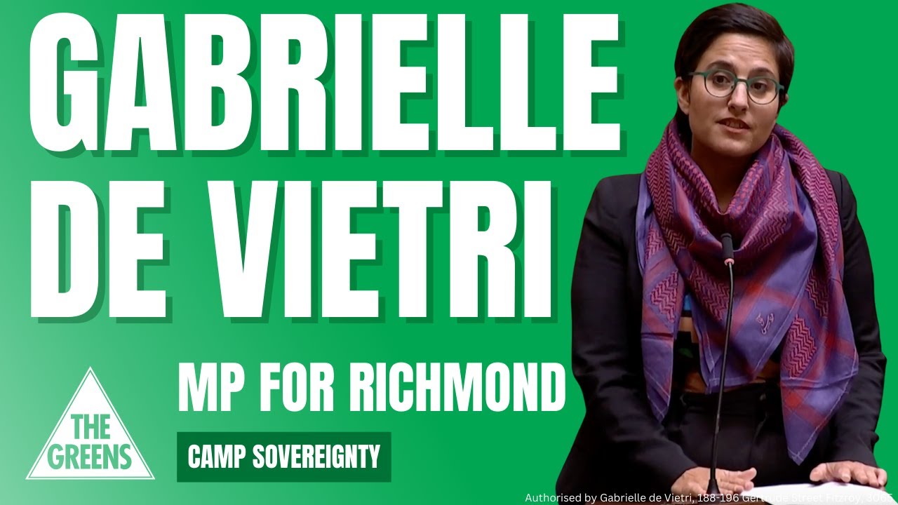 Gabrielle de Vietri MP: Camp Sovereignty - YouTube
