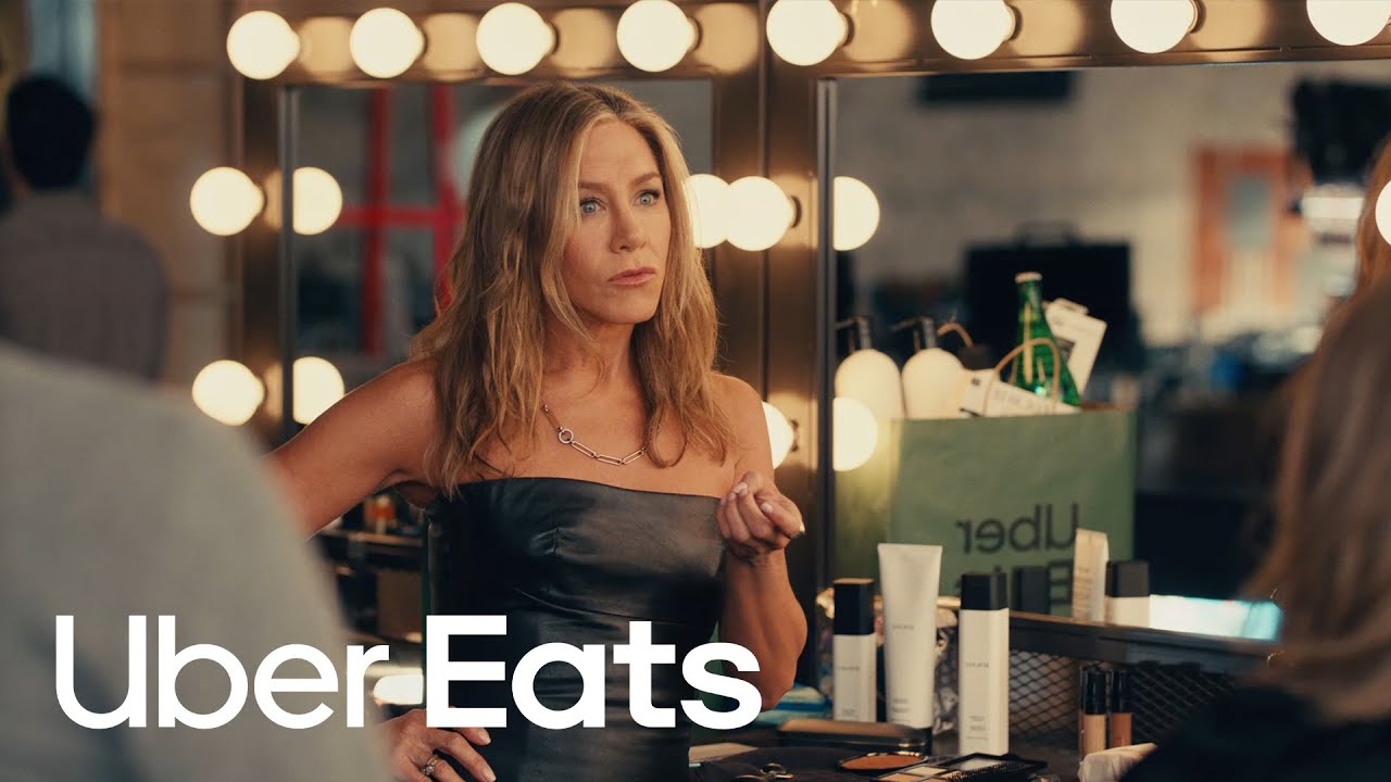 Jennifer Aniston Forgets Uber Eats Youtube