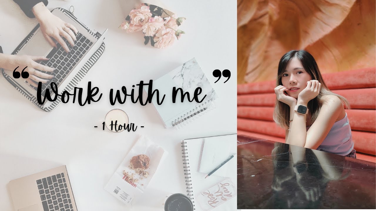 Work with me 1 Hr. : Relaxing music& Rain sounds (Journaling, Review ...