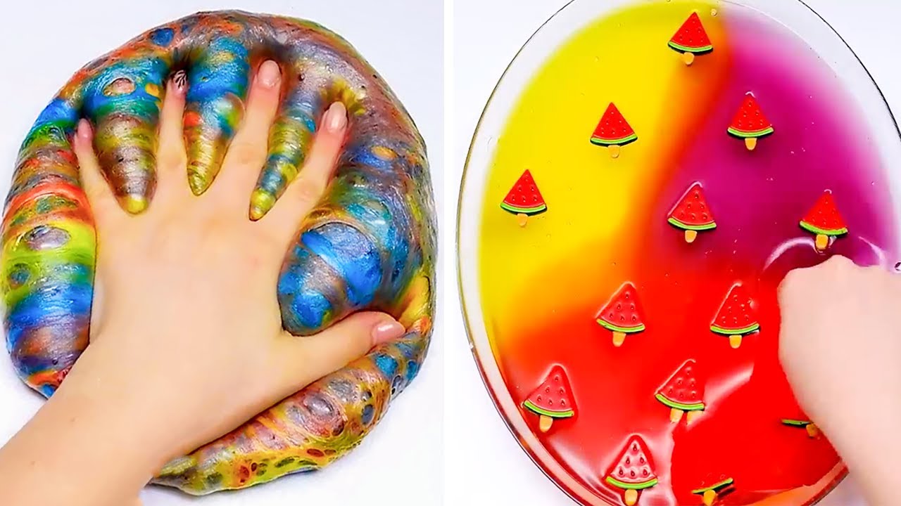 The Best Satisfying Slime Experience You've Never Seen - Relaxing ASMR ...