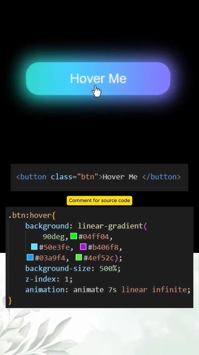 Hover Button Using Html and Css | #html #css #codevik #coding #programming - YouTube