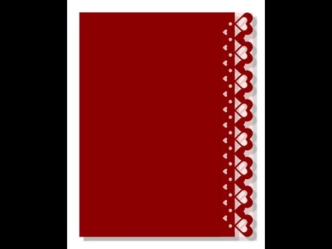 Add A Border To A Card - YouTube