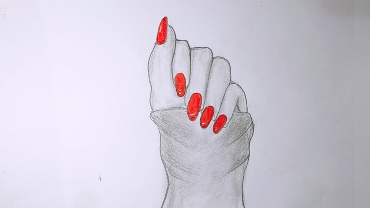 easy hand drawing for beginners|step by step tutorial - YouTube