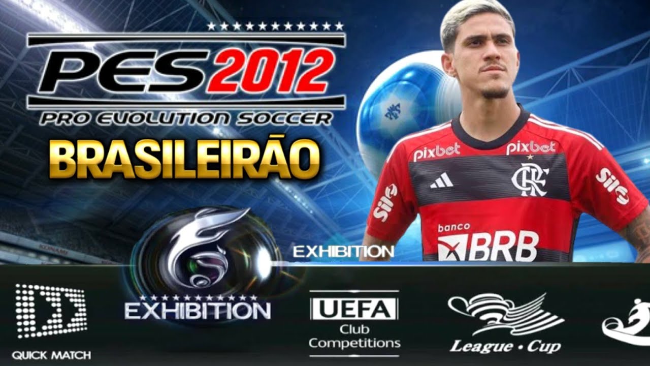 Saiuu !! Winning Eleven PES 2012 MOD 2024, Brasileirão Atualizado, Nova ...