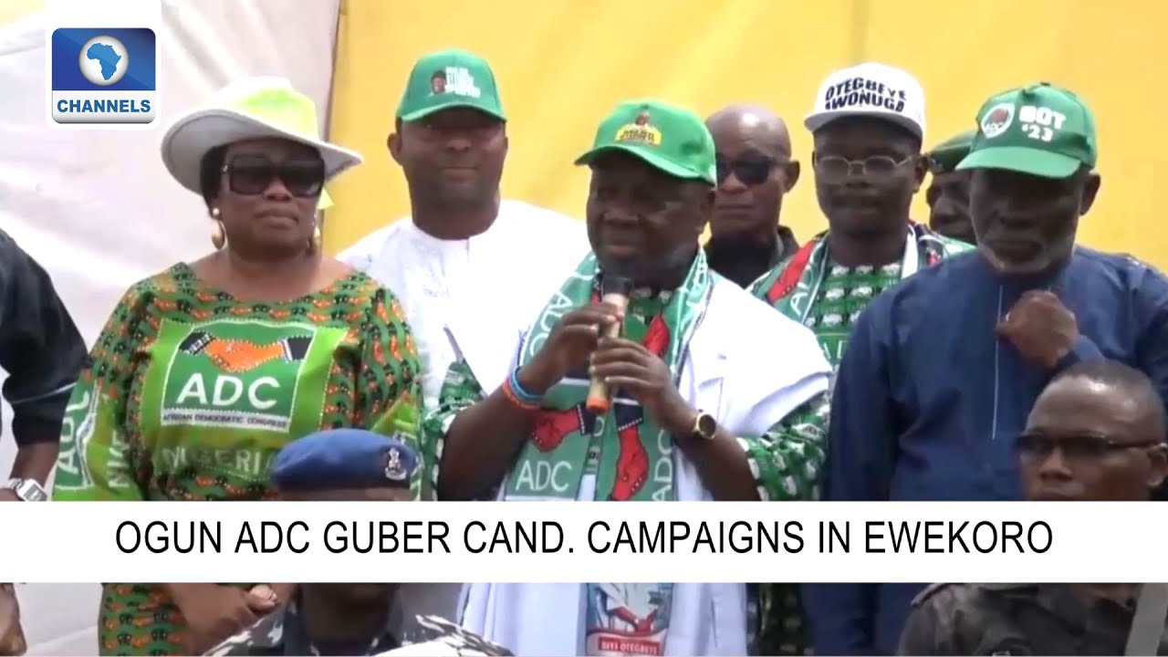 Ogun Governorship Race Adcs Candidate Campaigns In Ewekoro Youtube