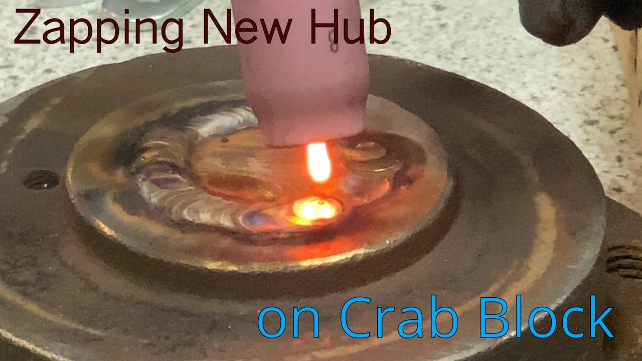 Crab Block Hub Modification - Fabricating in the Shop - YouTube