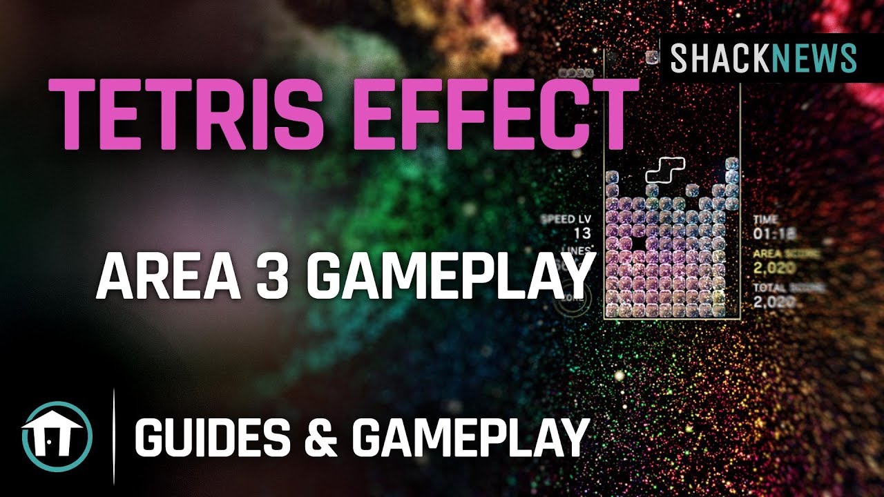 Tetris Effect - Area 3 Gameplay - YouTube