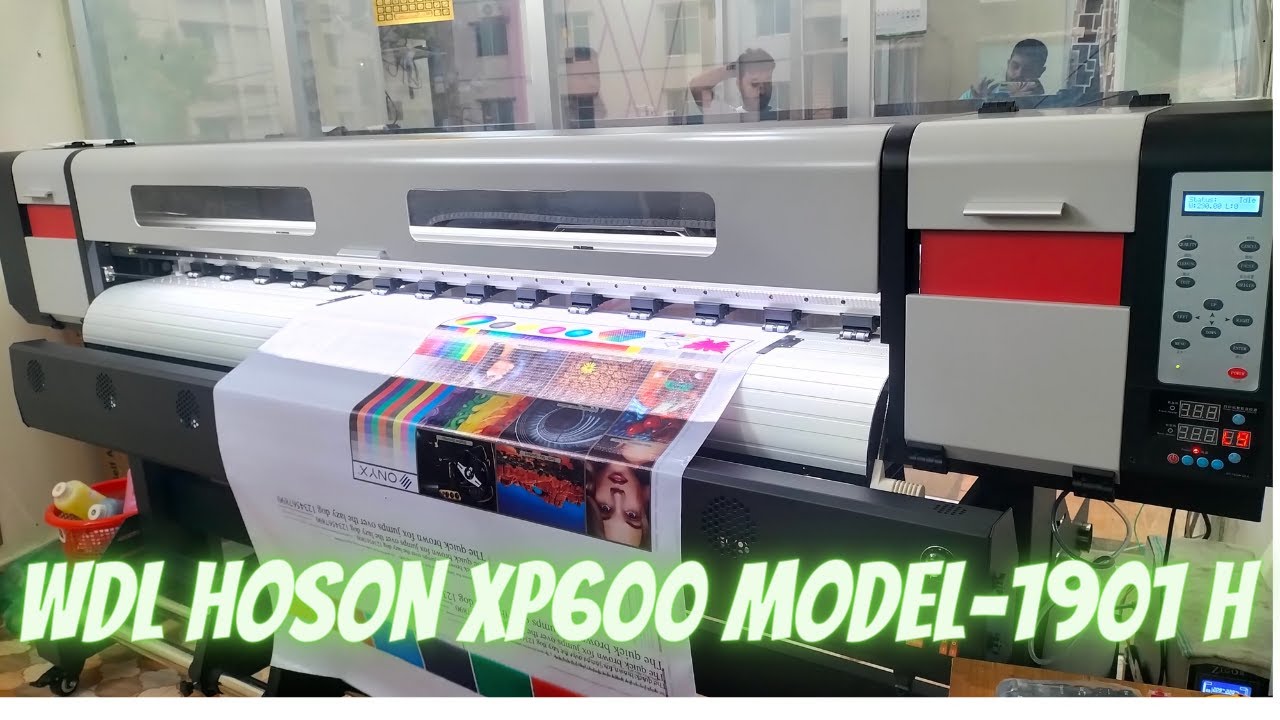 WDL||MODEL -1901H||Xp600 Hoson board high quality print machine||xp600 ...