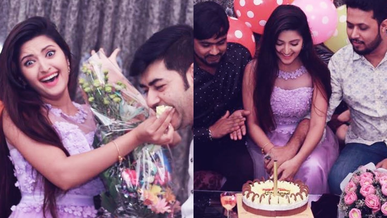 পরিমনির জন্মদিনের কিছু মুহূর্ত | Pori Moni Birthday 2016 Celebration ...