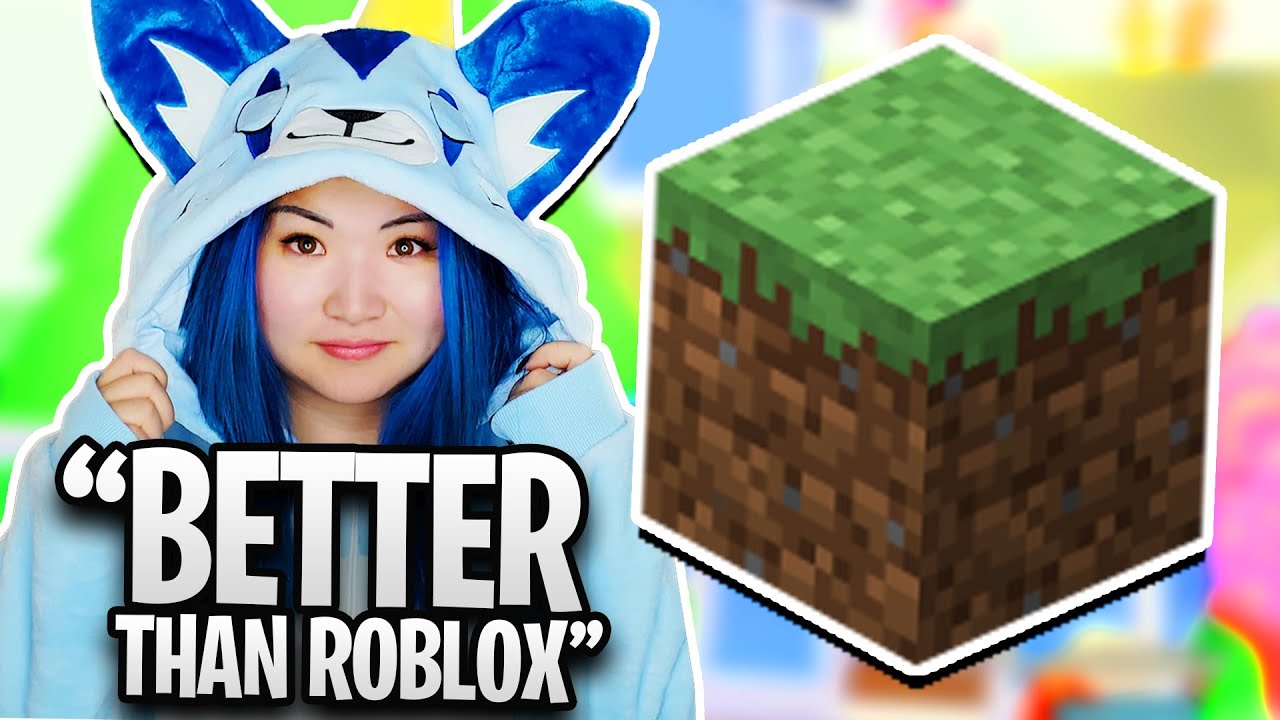 ItsFunneh Just Said That Minecraft Is WAYY BETTER Than Roblox! Here Is ...