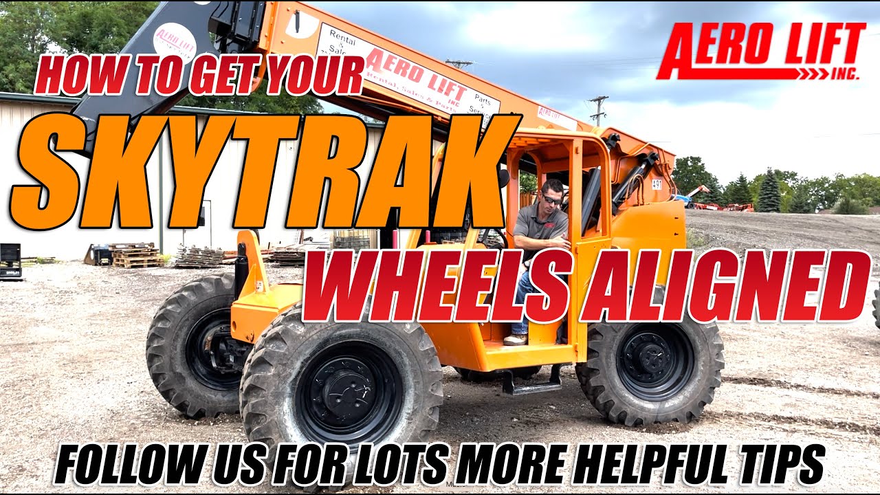 How to properly align SkyTrak wheels - YouTube