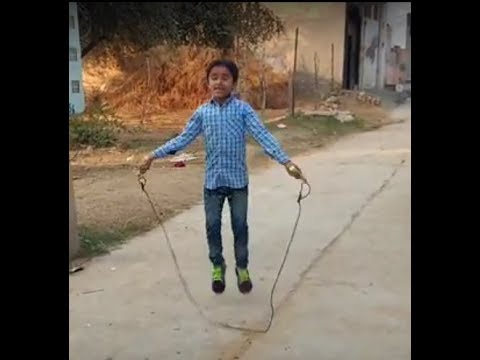 Rope skipping competition - YouTube