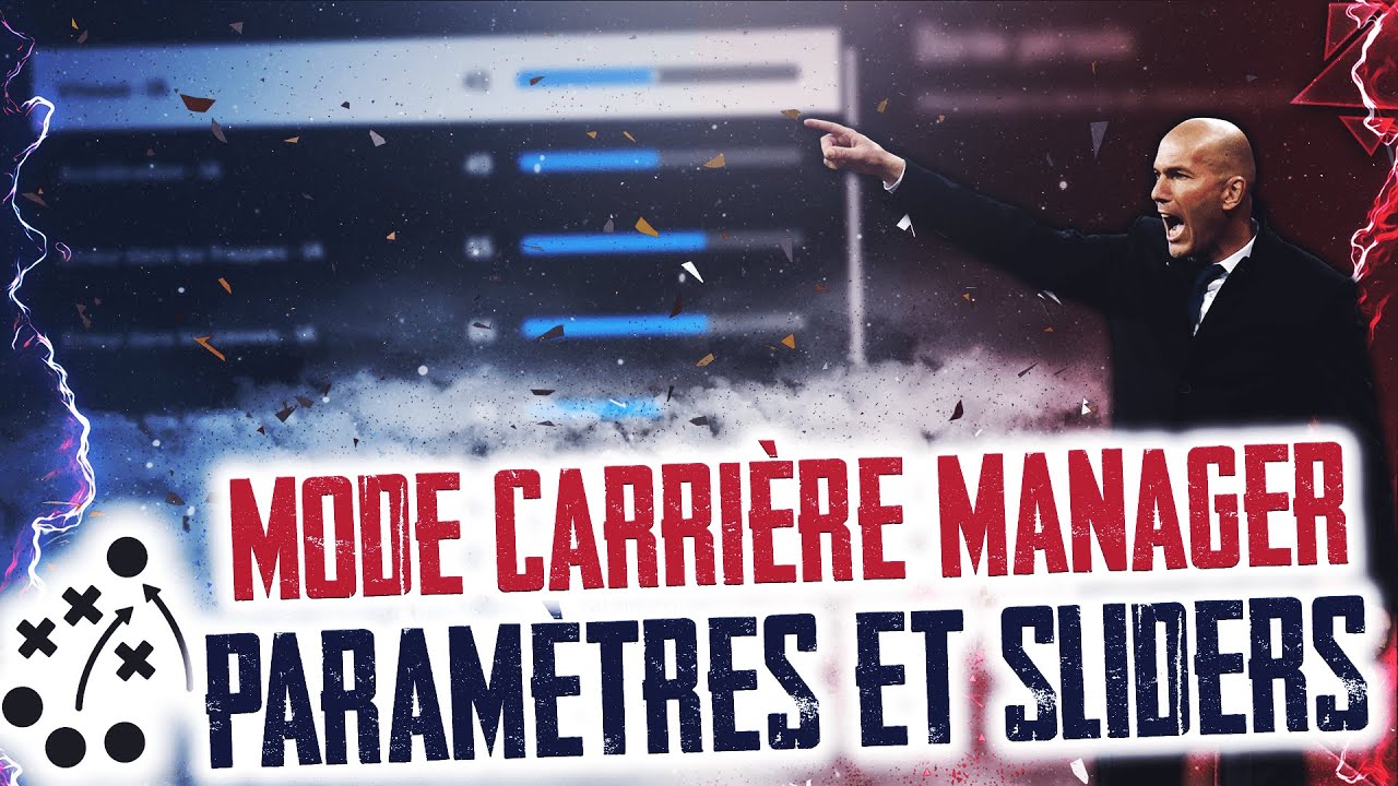 FC 24 - Paramètres et Sliders Réalistes en Carrière Manager - YouTube