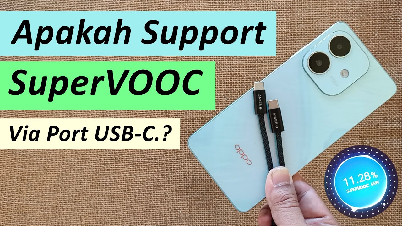 Test Dan Riset Charging Ponsel Oppo SuperVOOC 45w Pakai Adapter Charge ...