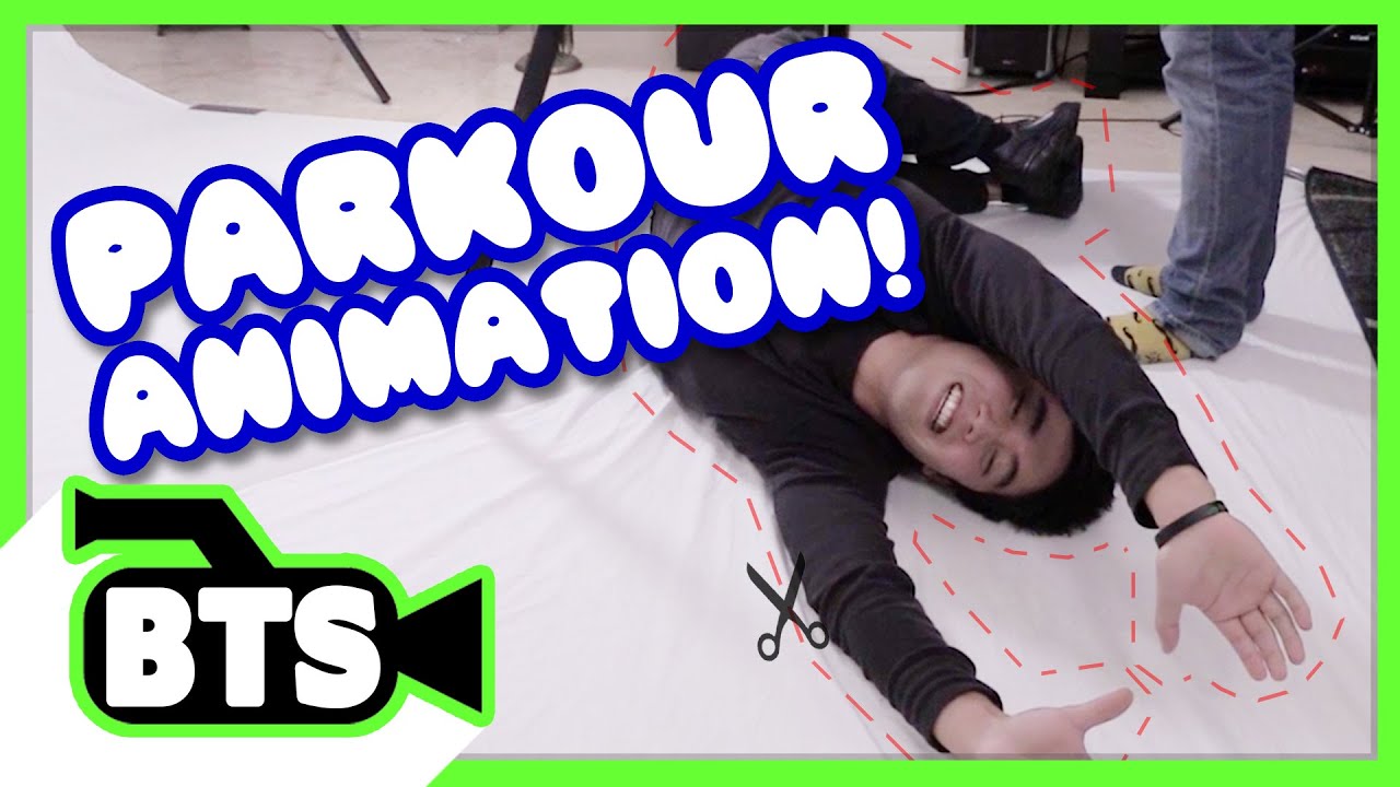 Making Stop-Motion Parkour! (BTS) - YouTube