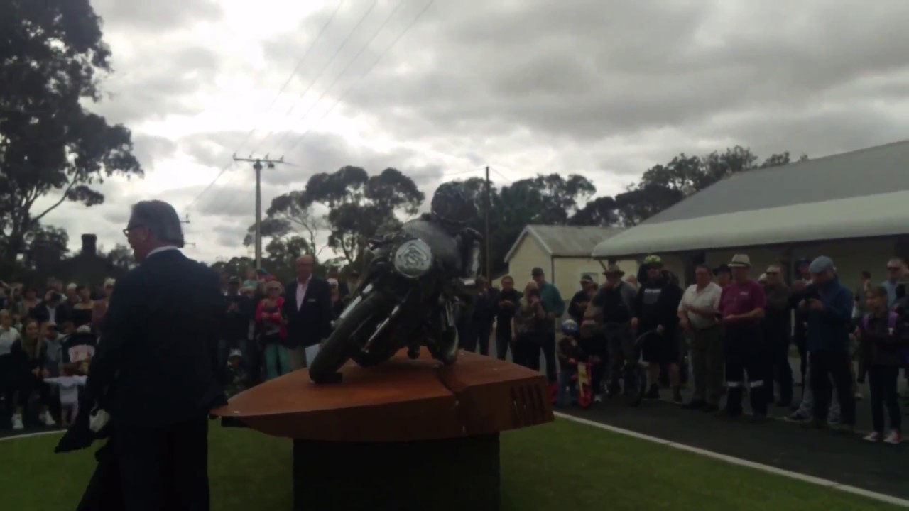Kenny Blake Memorial Unveiling by Governor - YouTube