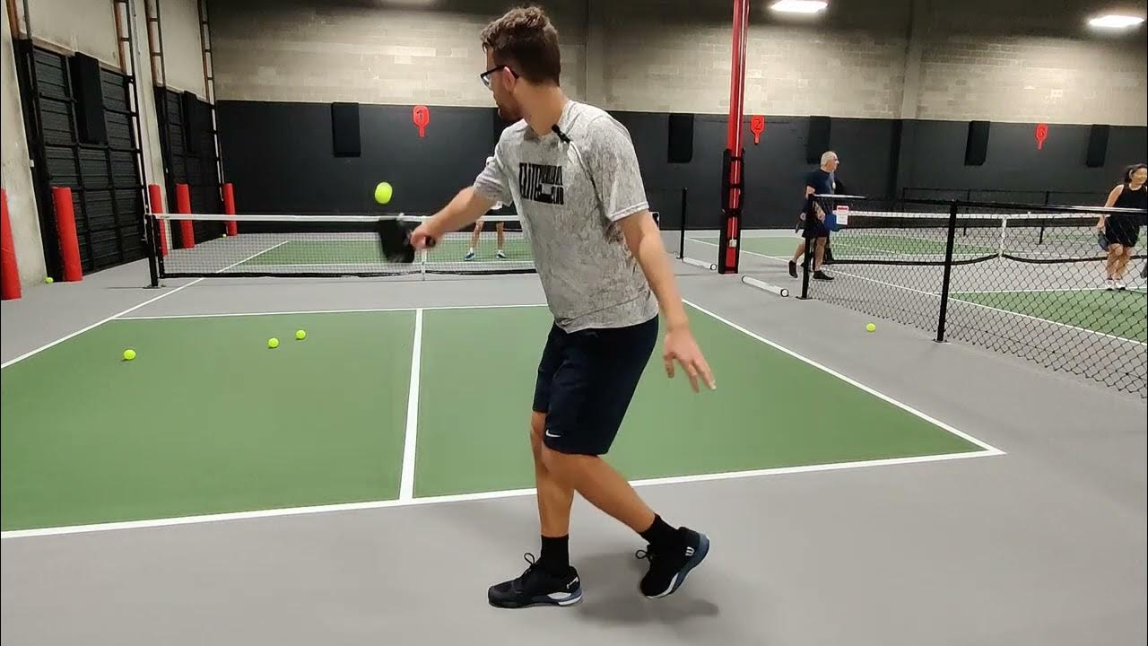 Professional Pickleball Drilling Baseline and Transition with 5.0 - YouTube