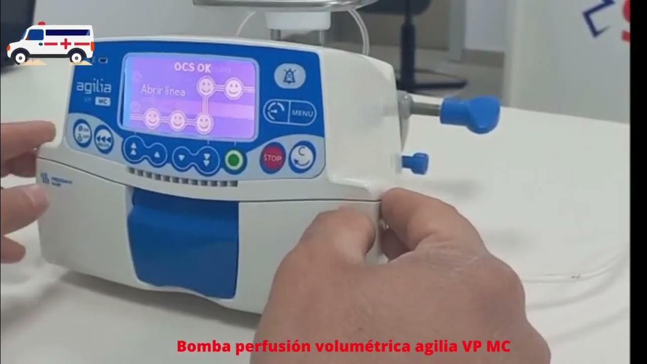 Video explicativo bomba de perfusión volumétrica (agilia VP MC) - YouTube