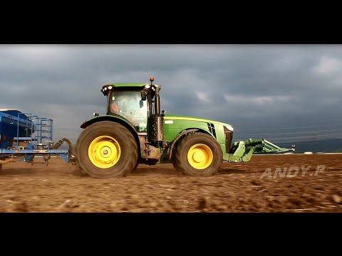 John Deere 8360R & Kockerling Ultima 900 - YouTube