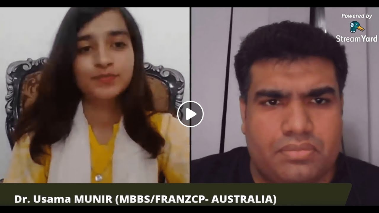 Career counseling about Australian medical system by Dr Usama Munir - YouTube