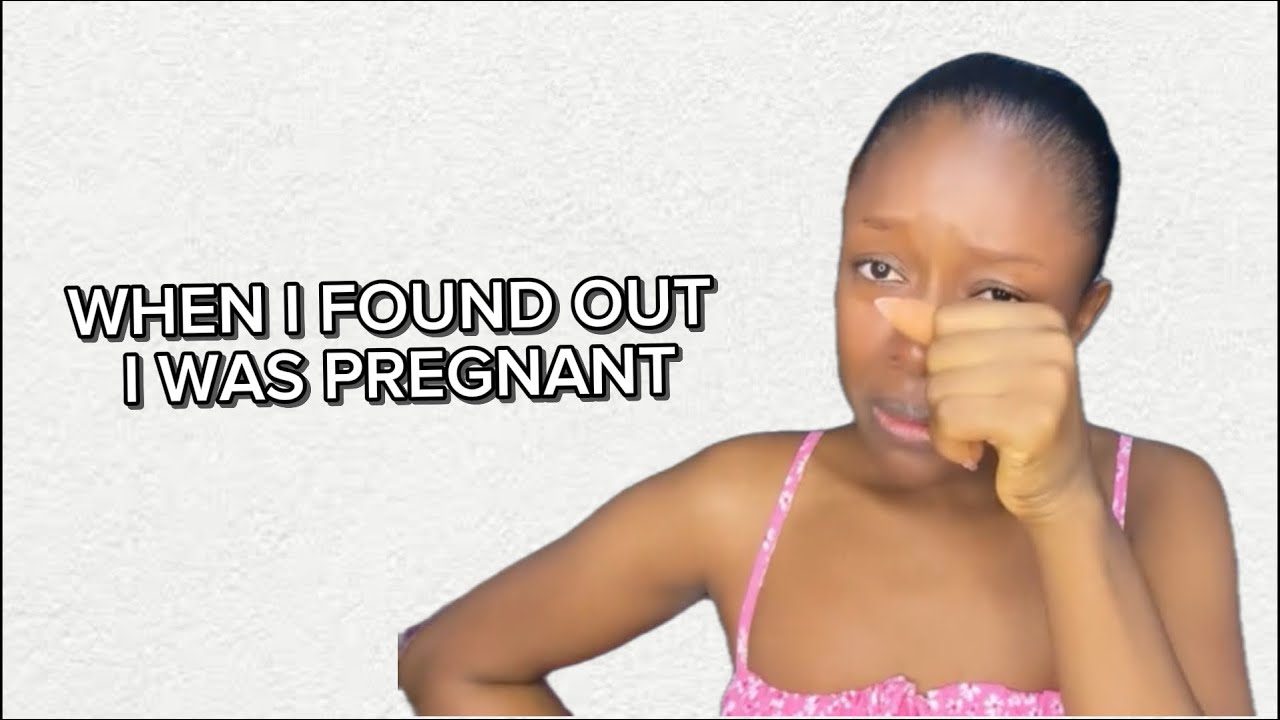 From shock to tears. My pregnancy discovery - YouTube
