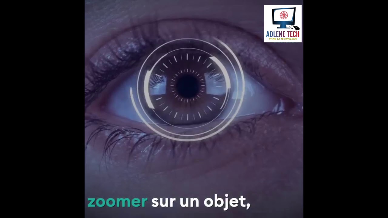 Les lentilles du futur permettront de voir en réalité augmentée - YouTube