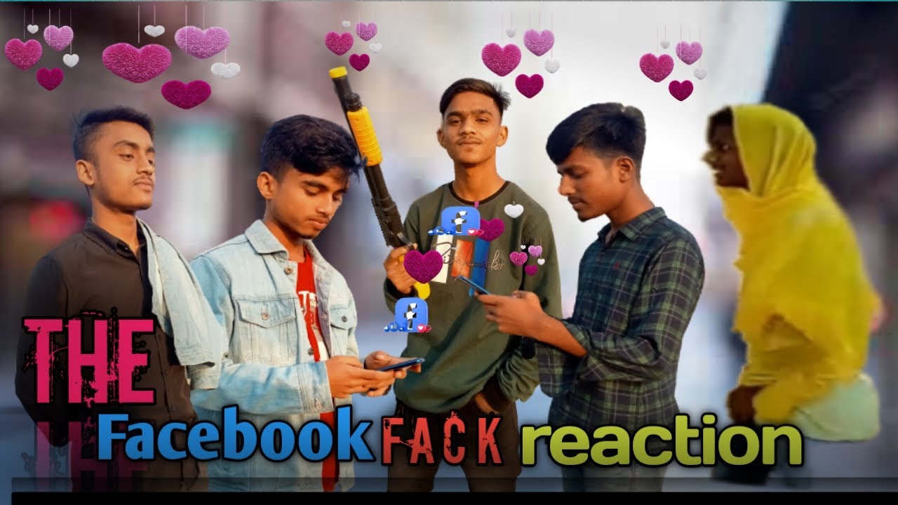 The Facebook fack reaction | Funny video | Bekar friends official - YouTube