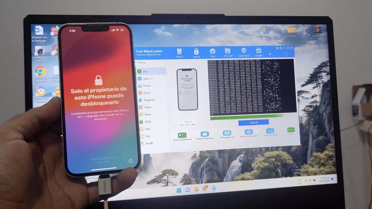 Bypass iCloud Hello Screen iOS 17.5.1 Windows Free Activation Lock ...
