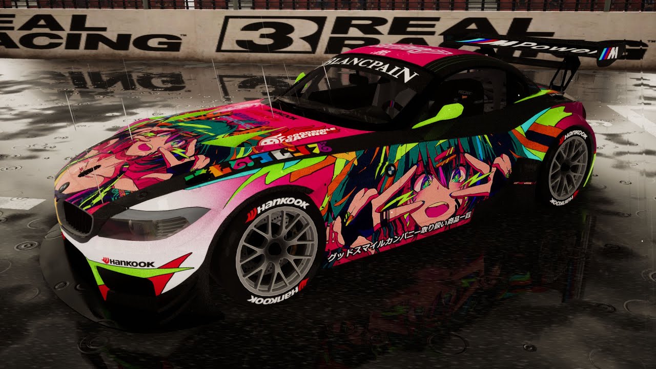 MIKU BMW Z4 GT3 - YouTube